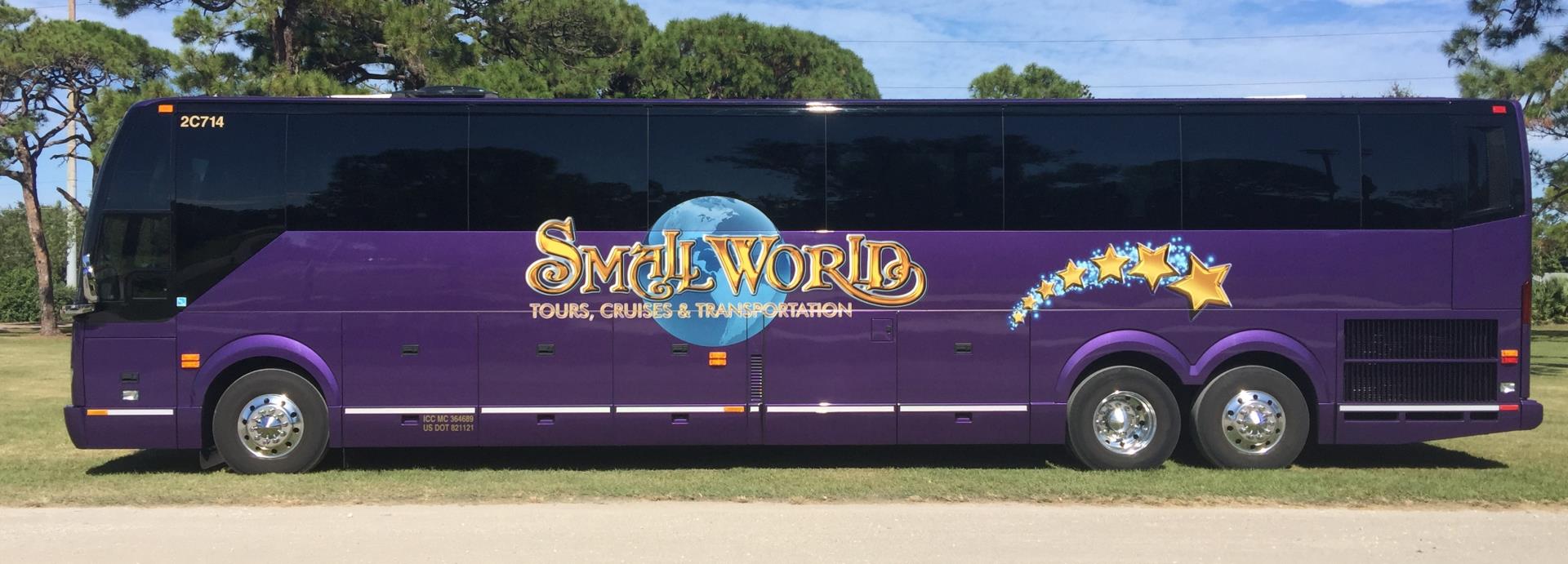 Motorcoach Services - Small World Tours and Cruises, Inc